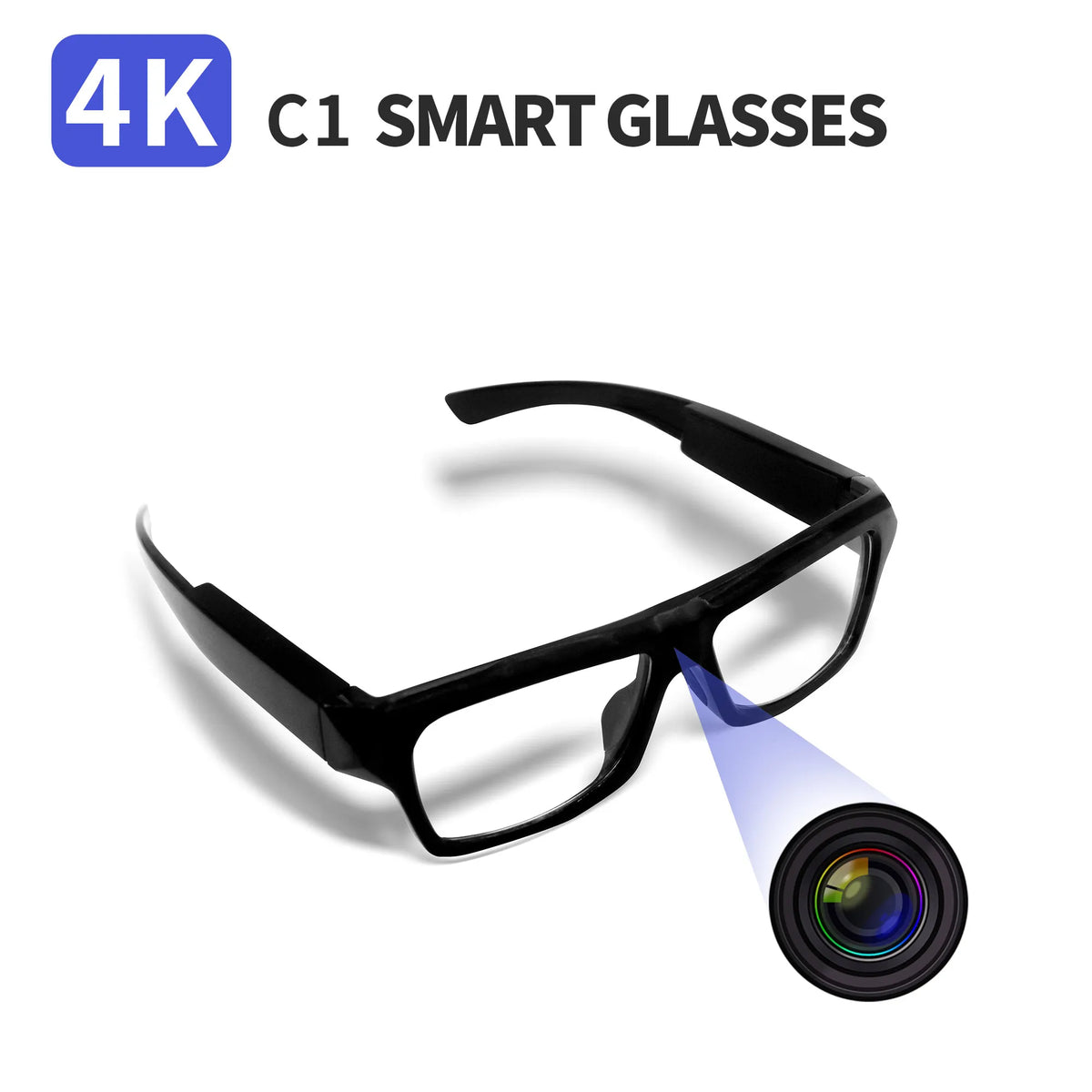 Wearable Eye Glasses Camera | 4K Ultra HD – Lizvie