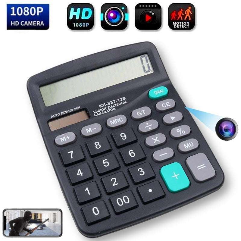 1080P Ultra HD WiFi Calculator Nanny Cam for Home Security – Lizvie
