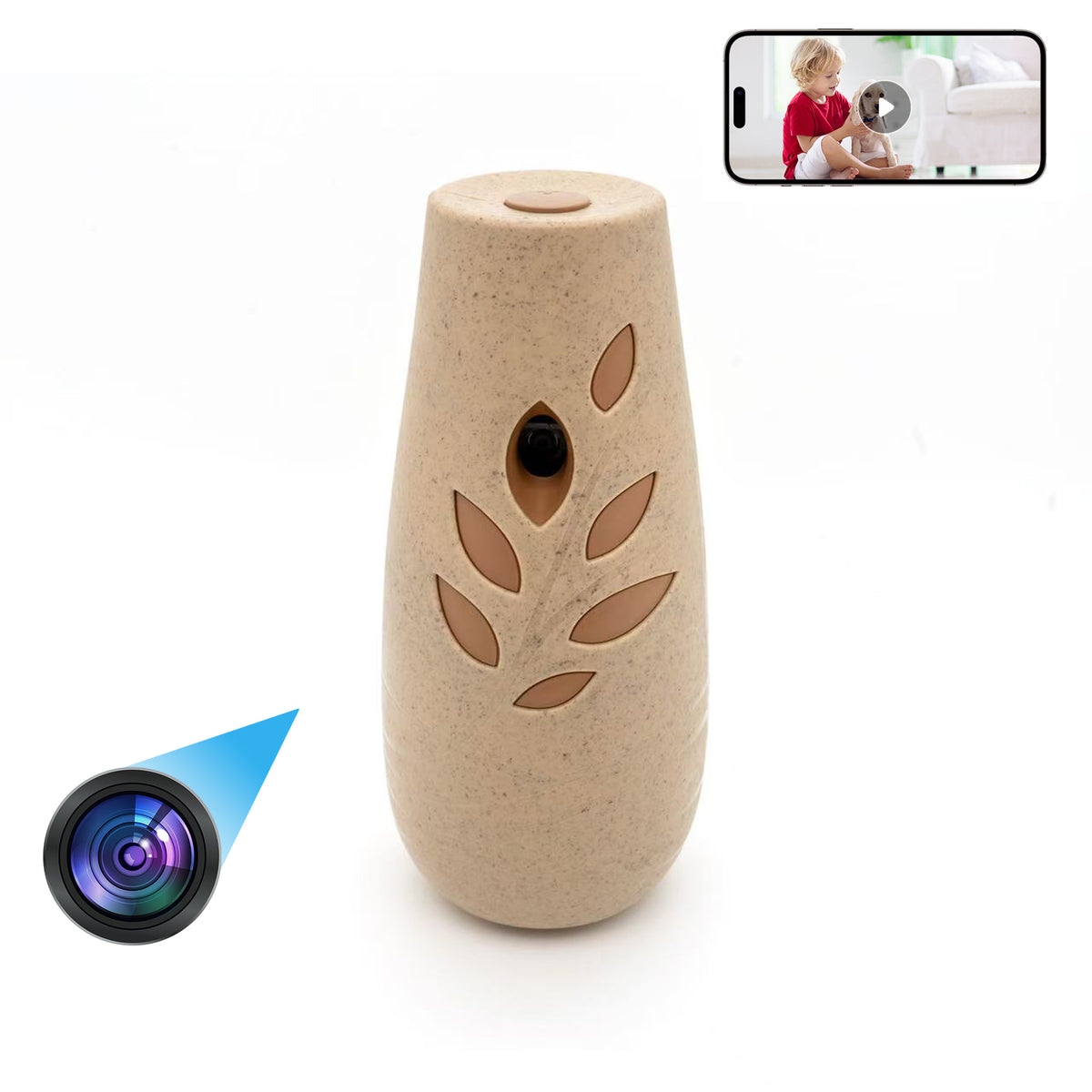 1080P HD Spray Dispenser Mini Hidden Camera – Lizvie