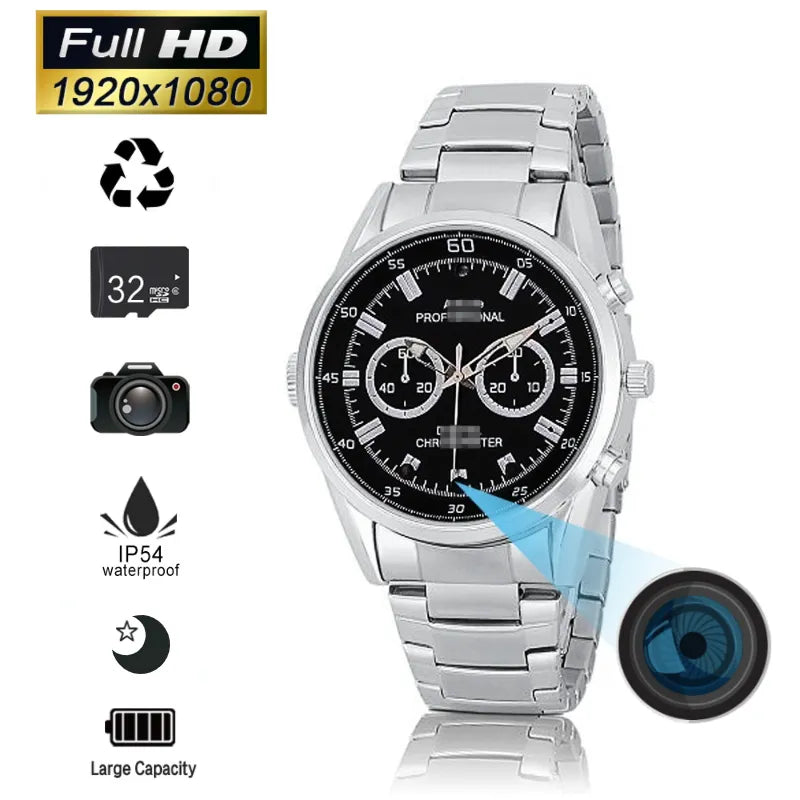 Matel Spy Watch Camera 1080P HD Mini Camera Portable Watch – Lizvie