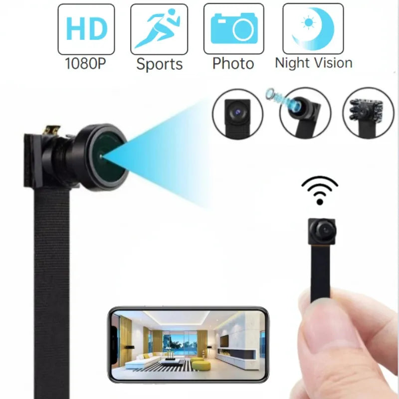 Mini Camera HD 4K Wifi IP Micro Camcorder Portable Wireless Module Vid ...