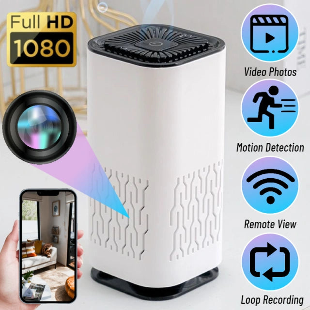 Hidden Camera Portable Car Air Purifier Camera – Lizvie