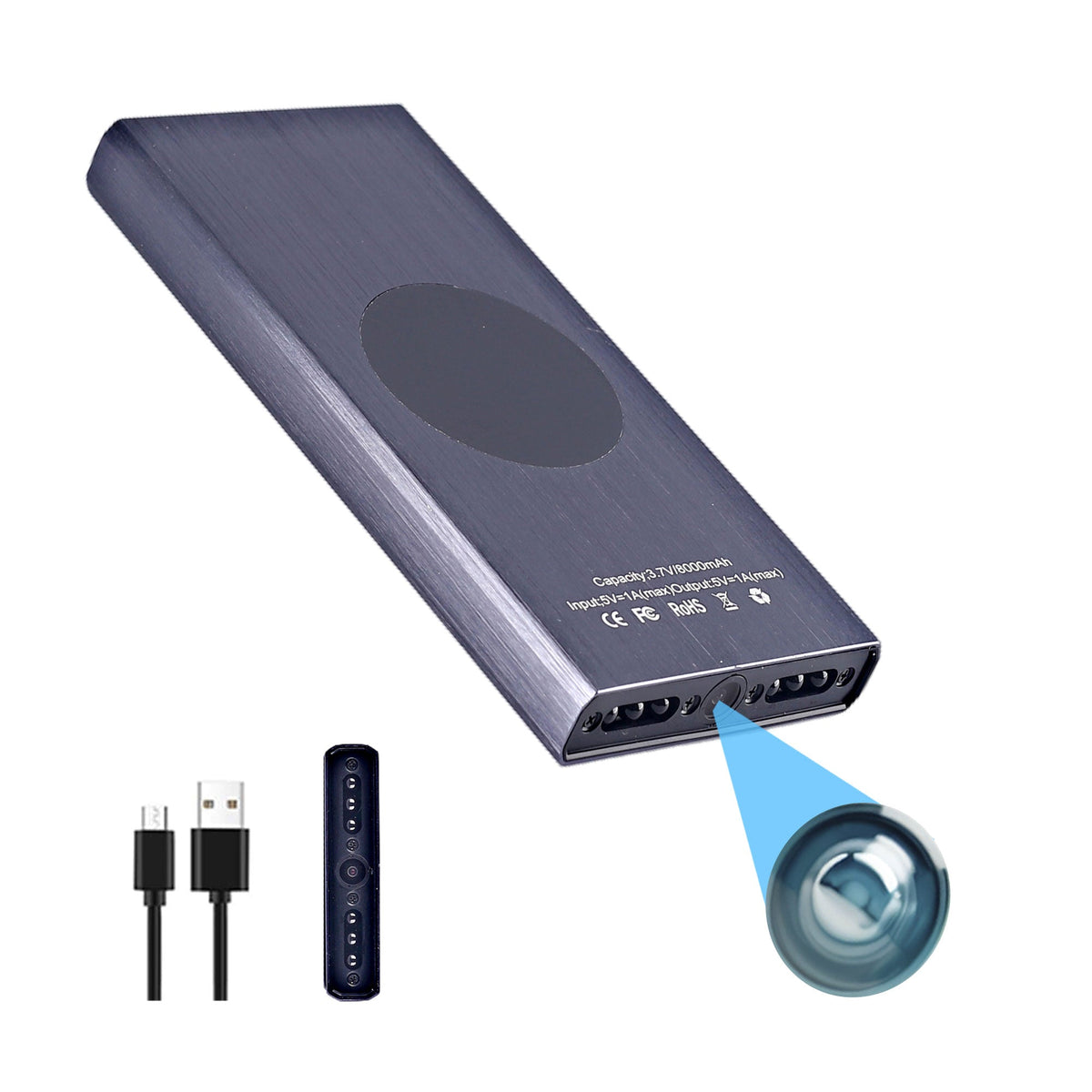 4K Ultra HD Hidden Power Bank Spy Camera | Record Any Time – Lizvie